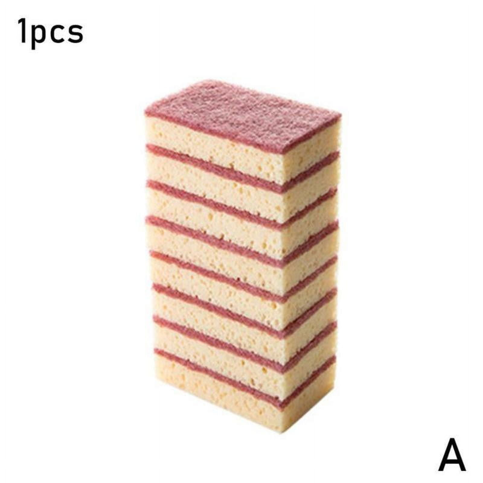 Kitchen Non-Scratch Dish Sponge Biodegradable Scrubbing Sponges Coconut ...