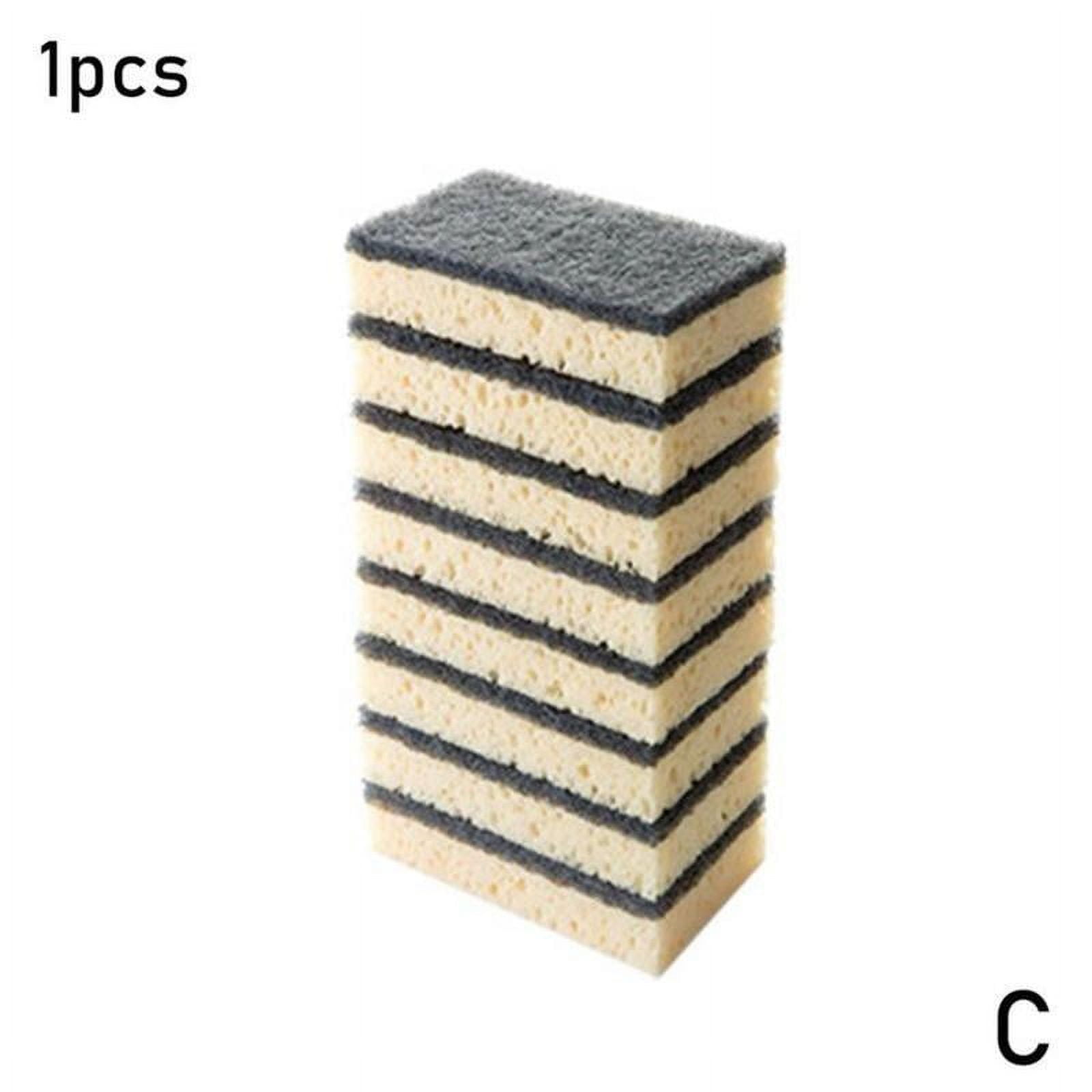 Kitchen Non-scratch Dish Sponge Biodegradable Scrubbing Coir Sponges ...