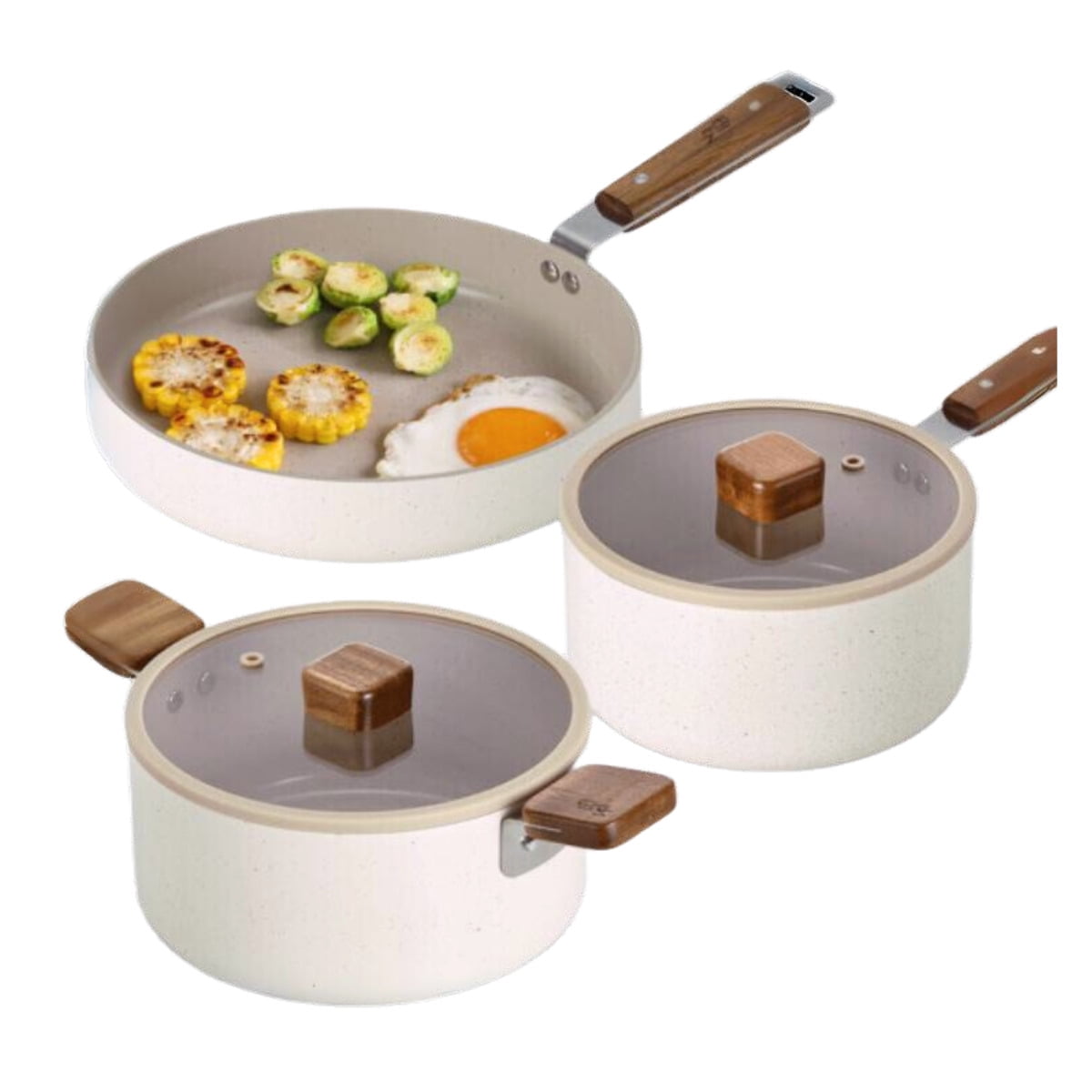 Kitchen Nonstick Cookware, Healthy Cooking Ceramic Coating Kitchenware ...