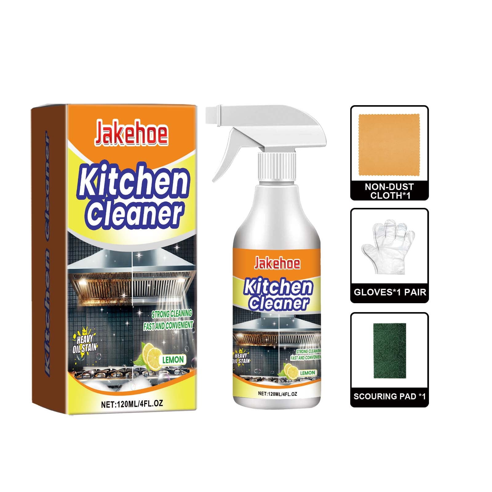 Kitchen Oil Cleaner Kitchen Degreaser Hood Cleaner Oil Cleaner Heavy ...