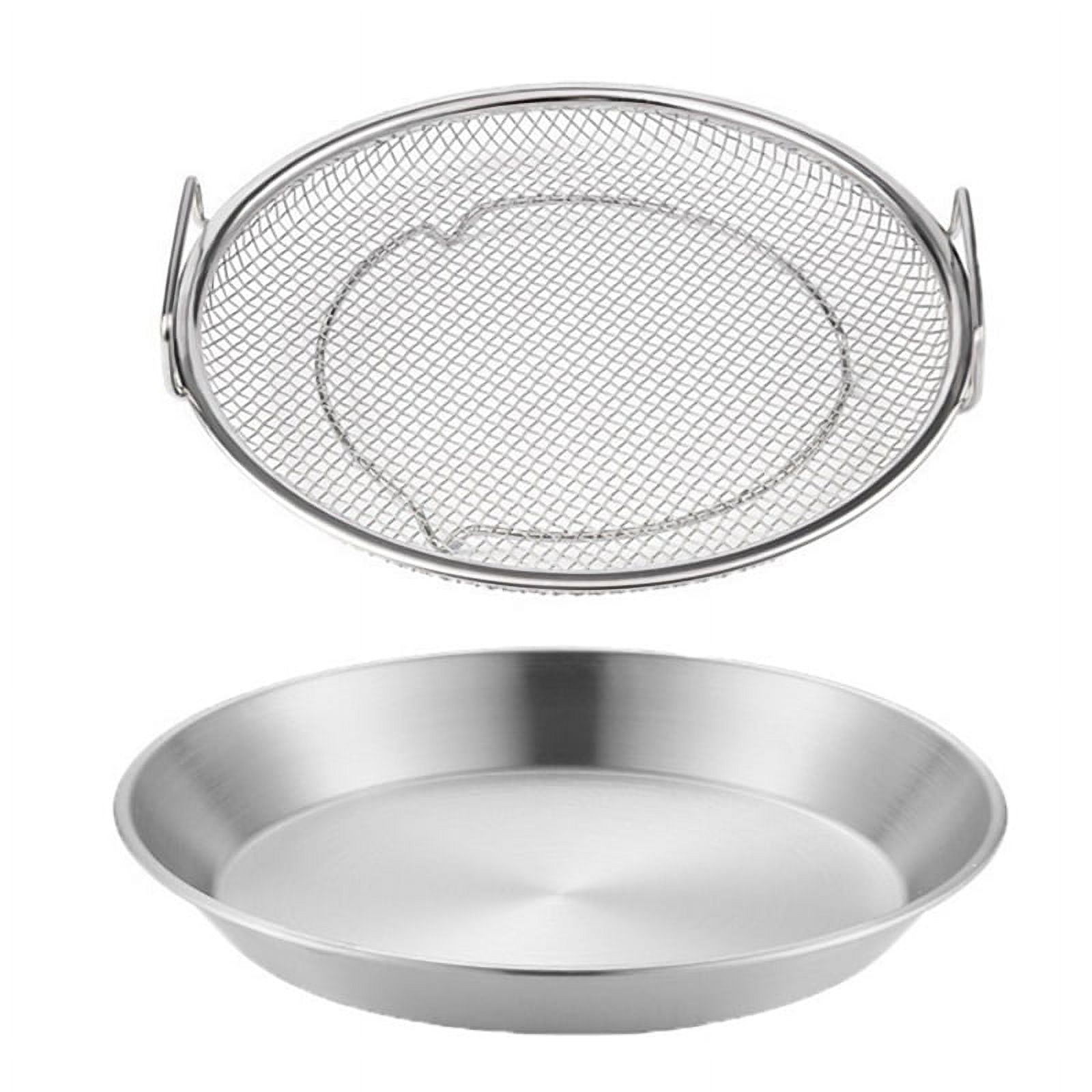 Kitchen Oil Filter Pan Stainless Steel Frying Oil Filter Pan Fine Mesh ...