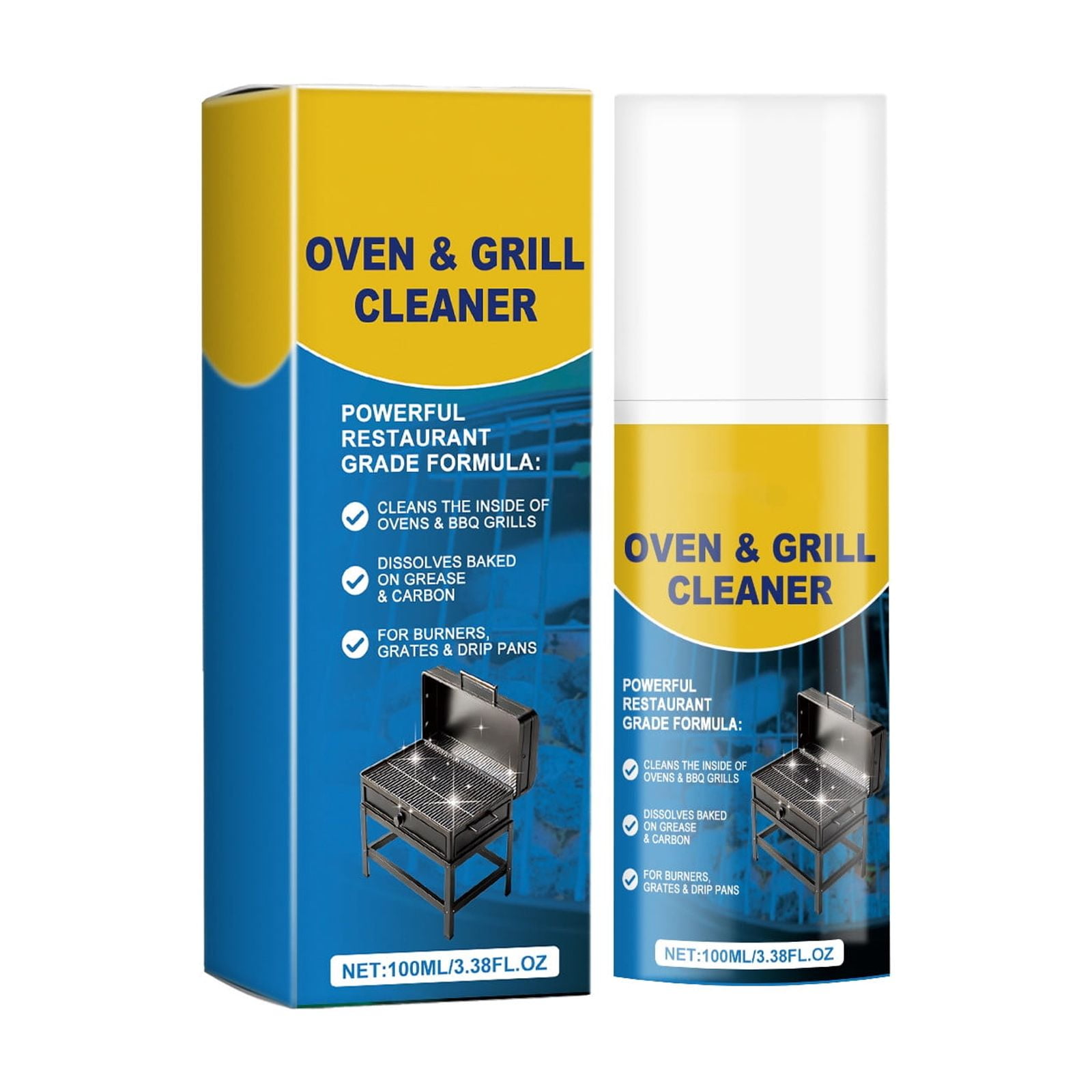 Kitchen Oil Stain Remover Spray, Range Hood Grease Cleaner, Degreaser for Stove, Oven ...