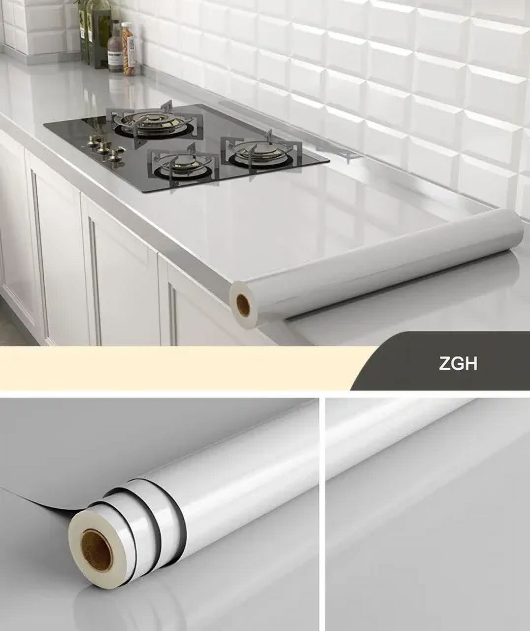 Kitchen Oil-proof Transparent Film Thick Self Adhesive Waterproof ...