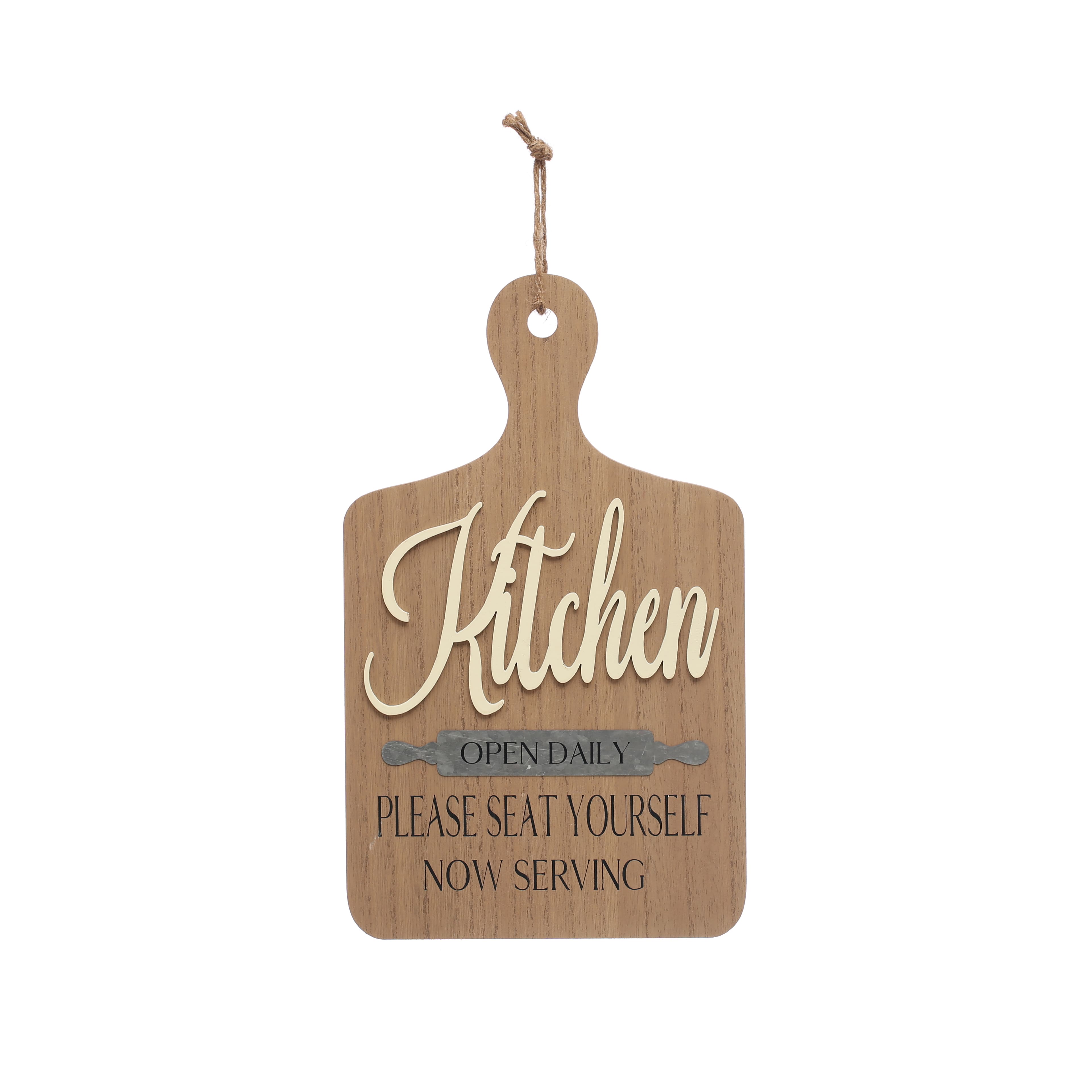 Our Kitchen Rules Sign - Walmart.com