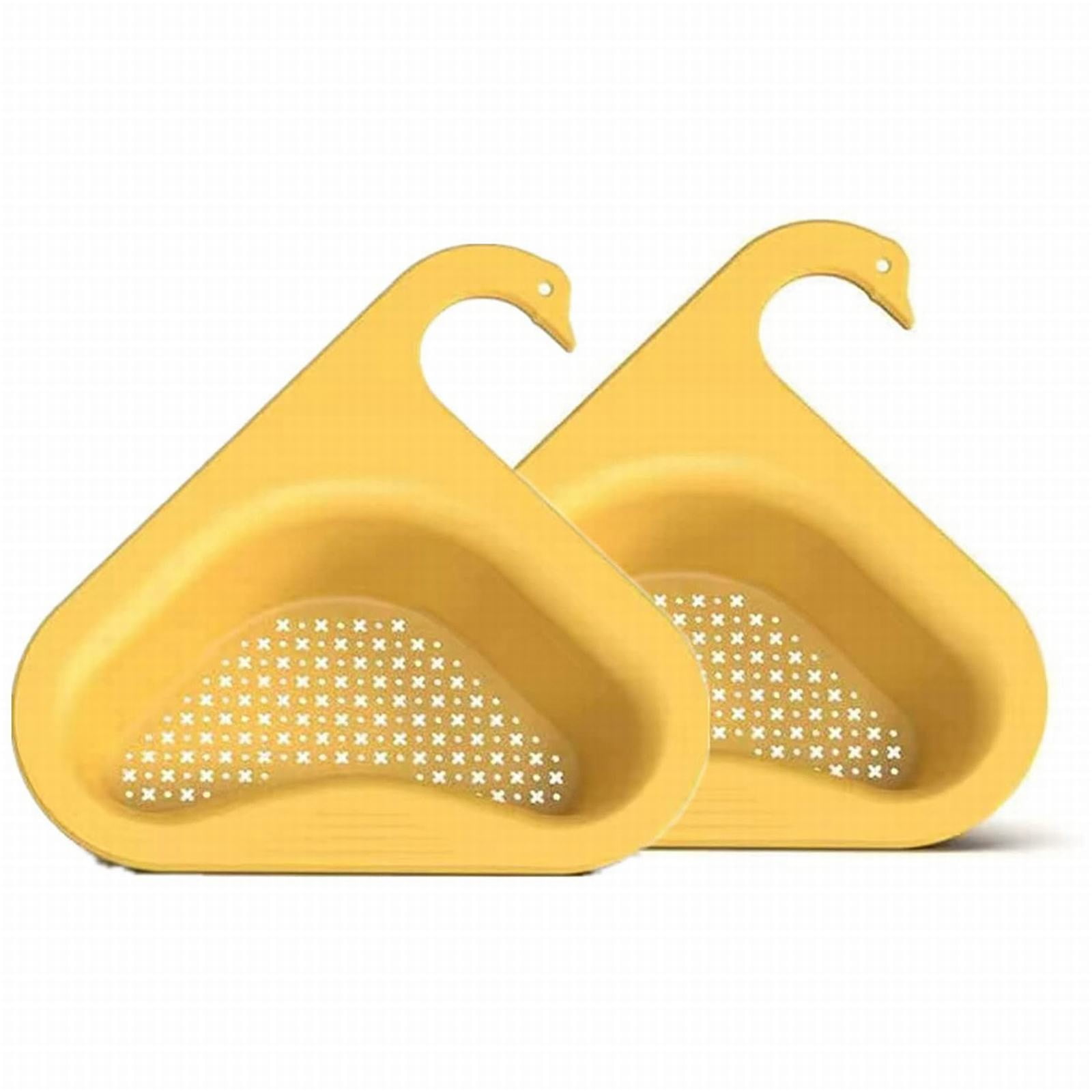 Kitchen Organization 2 Pcs Sink Organizer Filter Tray Shelf Triangular ...