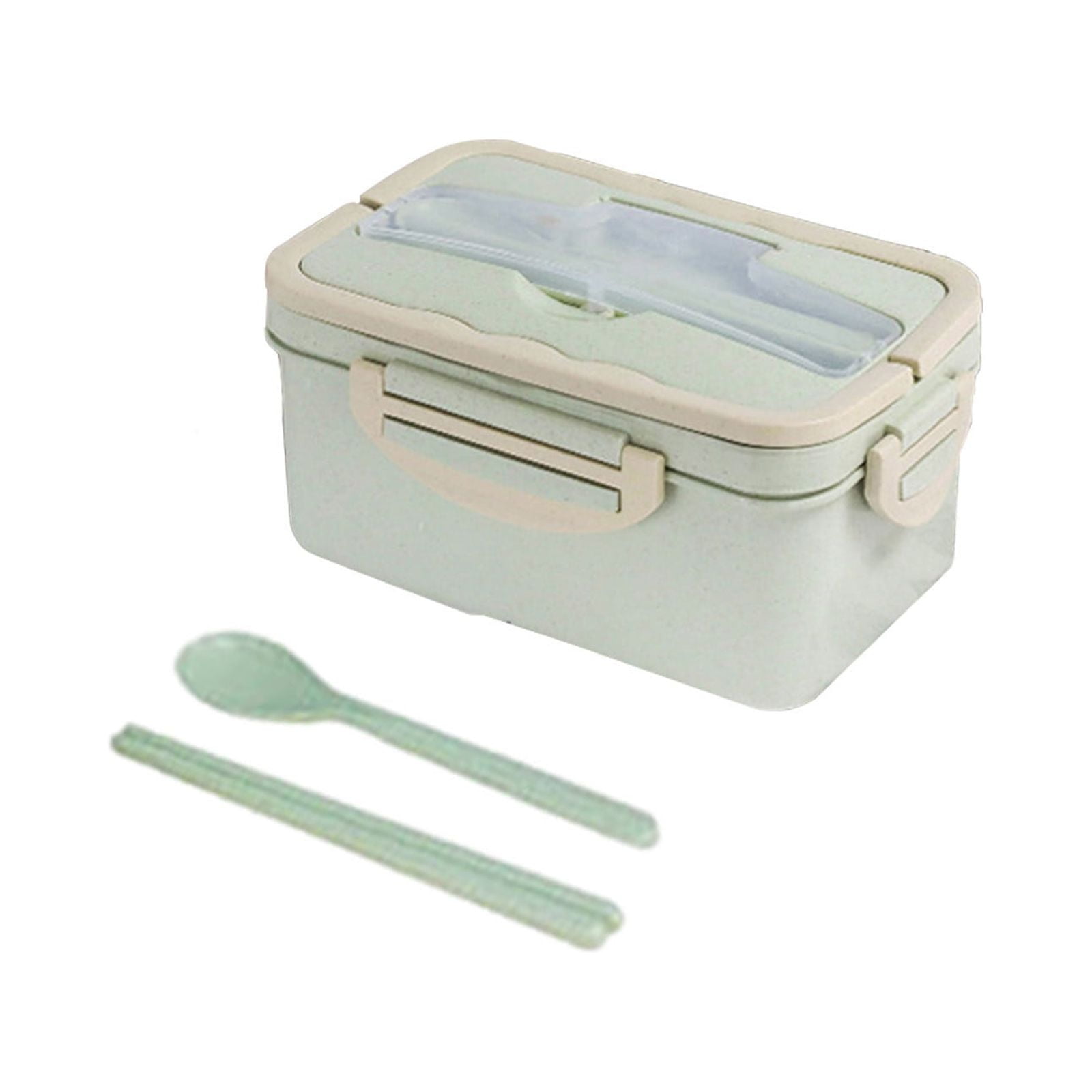 Kitchen Organization, Adult Lunch Box, 1000 ML 3-Compartment Bento ...