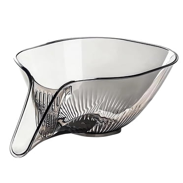 Kitchen Spaces Colander Food Storage Containers For Fridge, Gray ...