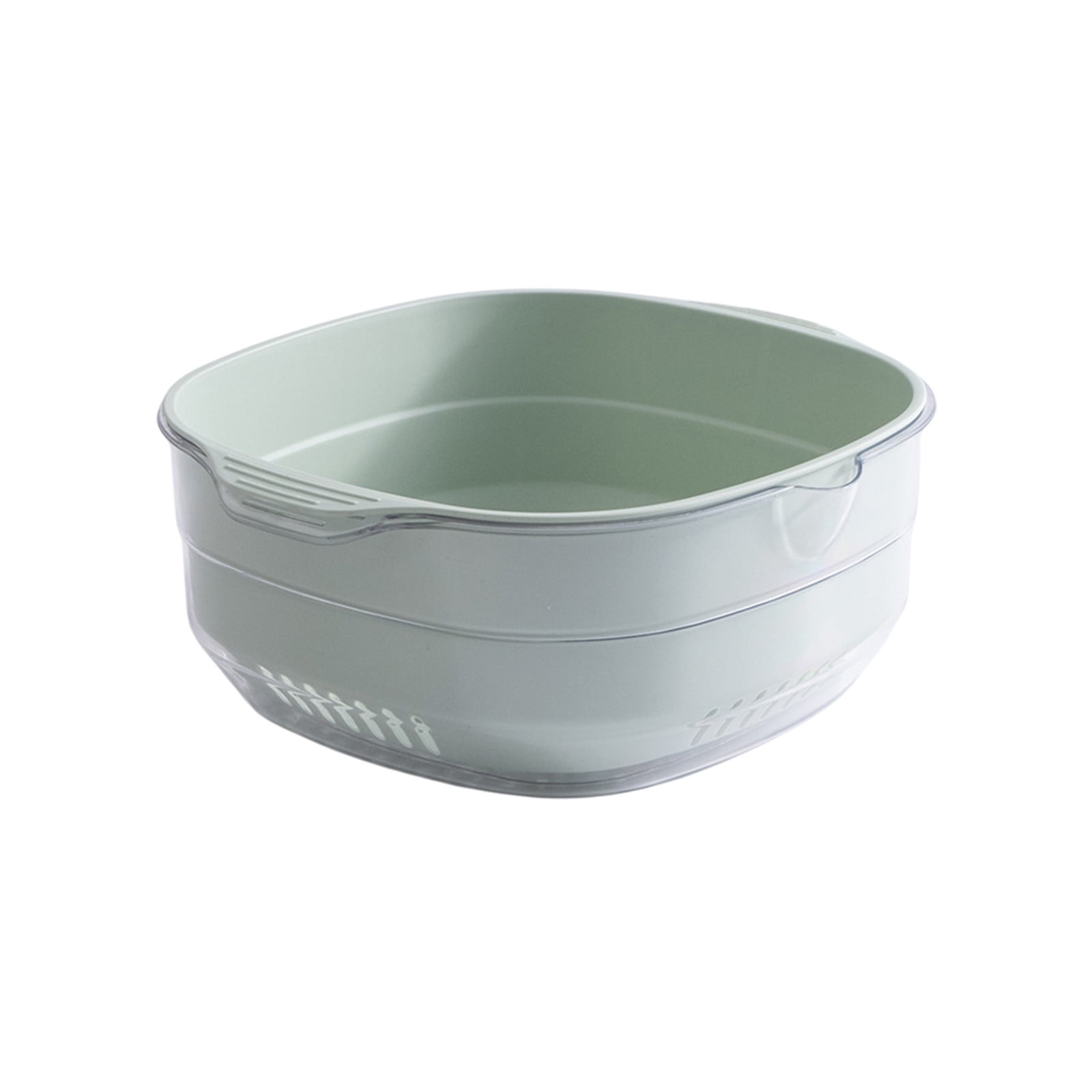 Kitchen Organizer Basket - Food Safe Plastic Drainer for Vegetables ...