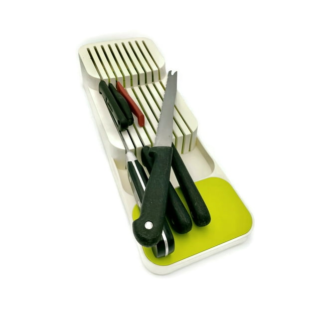 Kitchen Organizer Knife Storage Tray Knife Holder Drawer Storage for ...