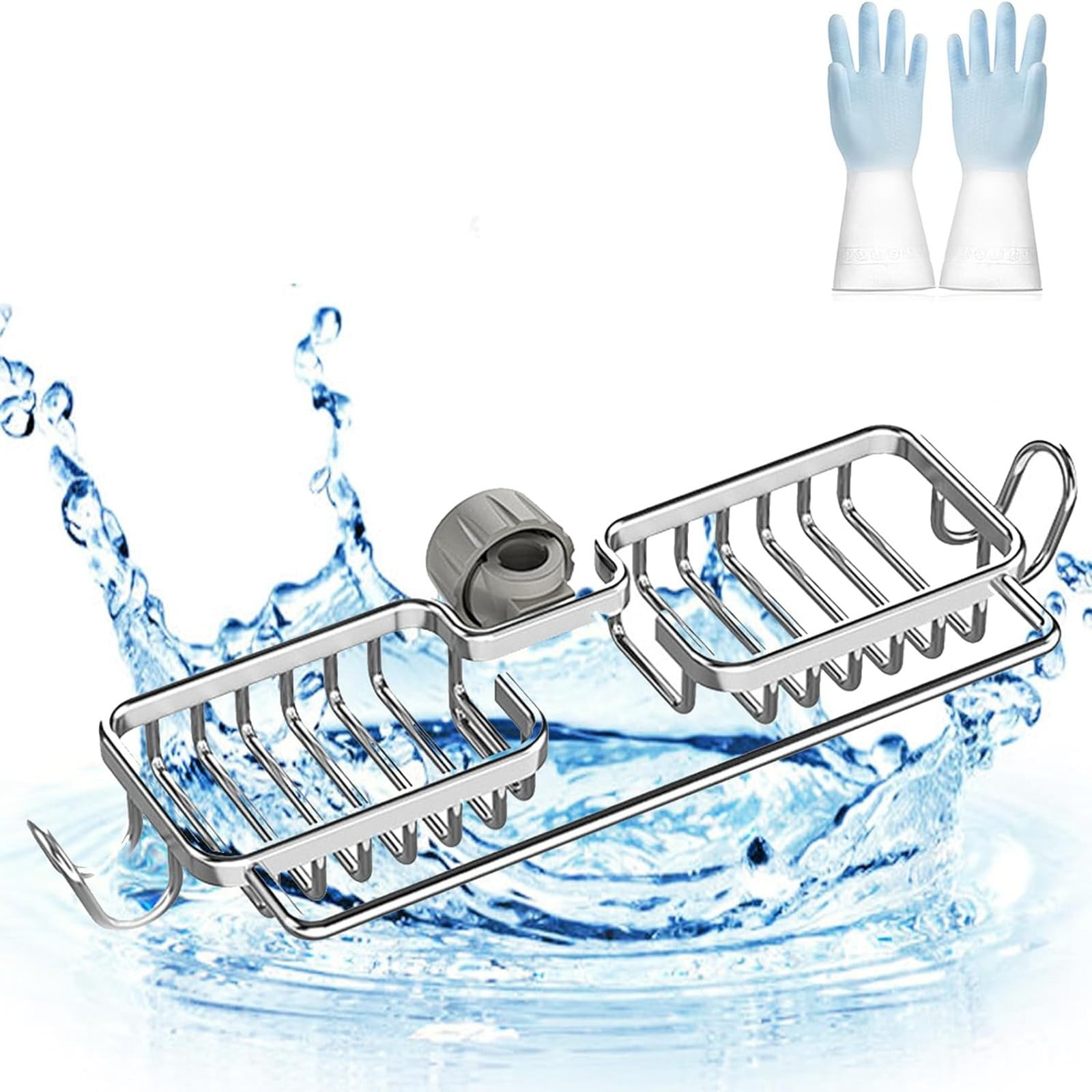 Kitchen Organizer Over Faucet Kitchen Faucet Organizer Faucet Sponge ...