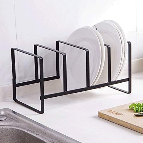 Kitchen Organizer Pot Lid Rack Stainless Steel Spoon Pot Lid Shelf ...
