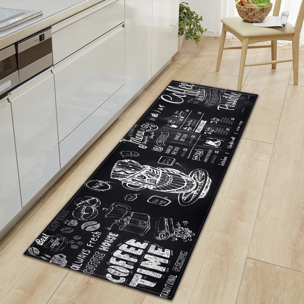 Kitchen PCV Mat Bedroom Living Room Floor Entrance Doormat Home Hallway ...