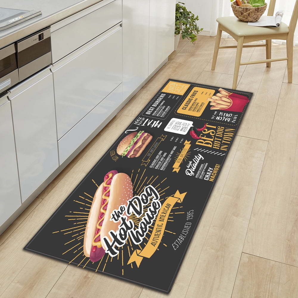 Kitchen PCV Mat Customized Bedroom Entrance Doormat Living Room Floor ...