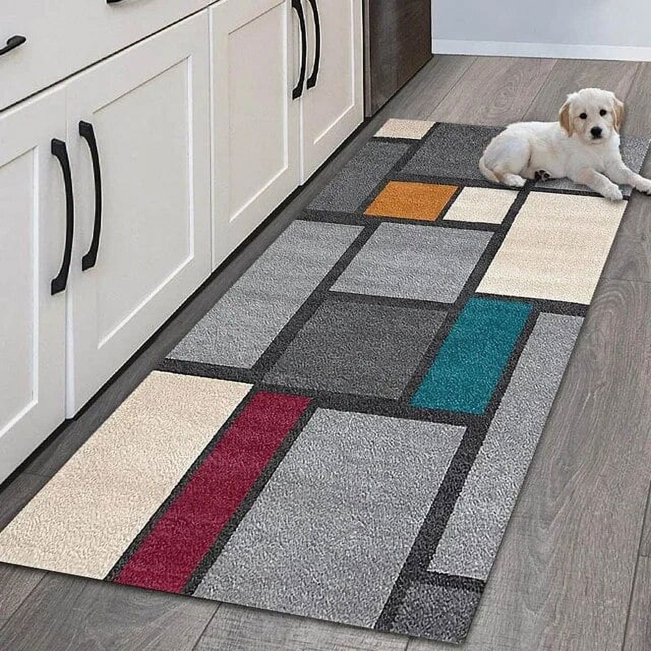 Kitchen PCV Mat Home Decoration Carpet for Living Room Floor Entrance ...