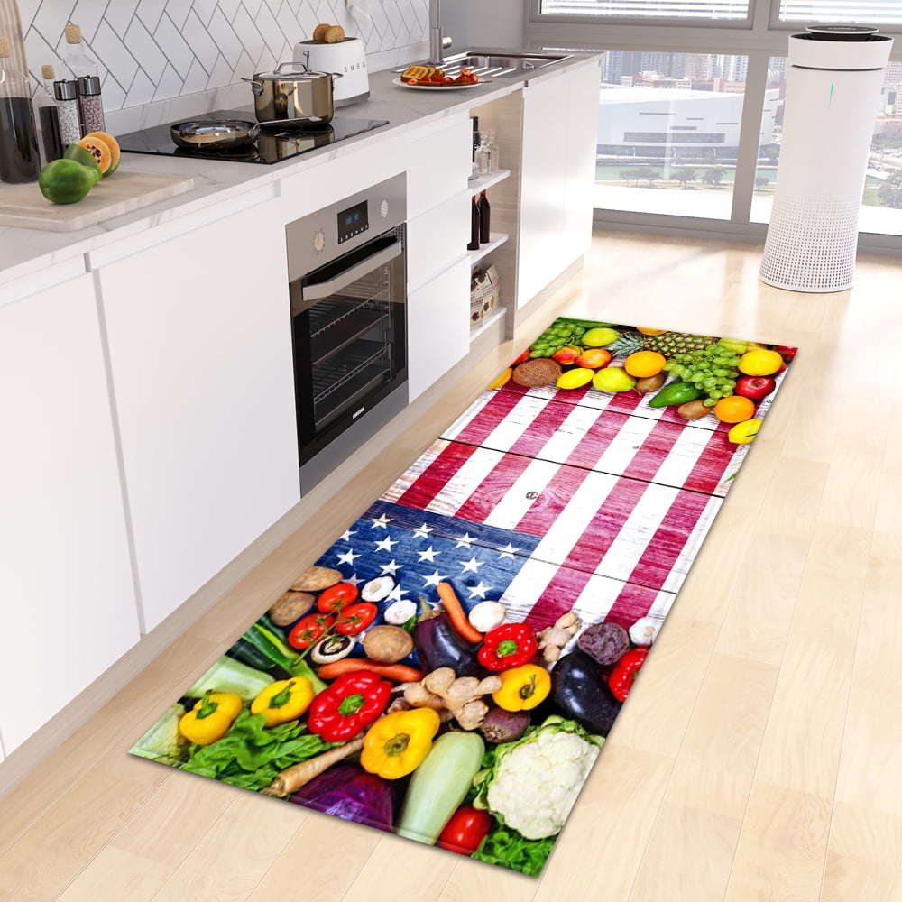 Kitchen PCV Mat Kitchen Carpet Entrance Doormat Home Bedroom Floor ...
