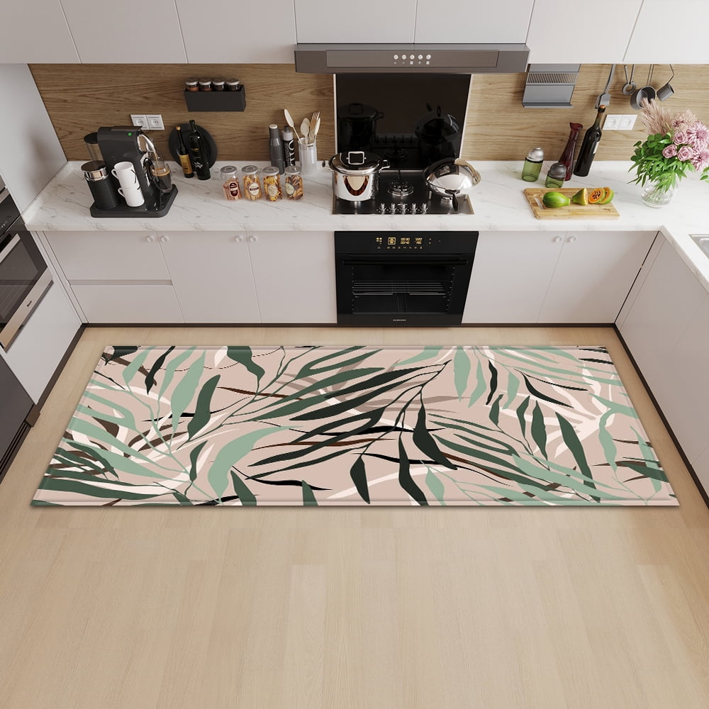 Kitchen PCV Mat Kitchen Doormat Decor Bedroom Carpet Bathroom Floor ...