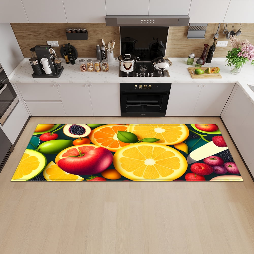 Kitchen PCV Mat Kitchen Foot Mat Home House Entrance Doormat Living ...