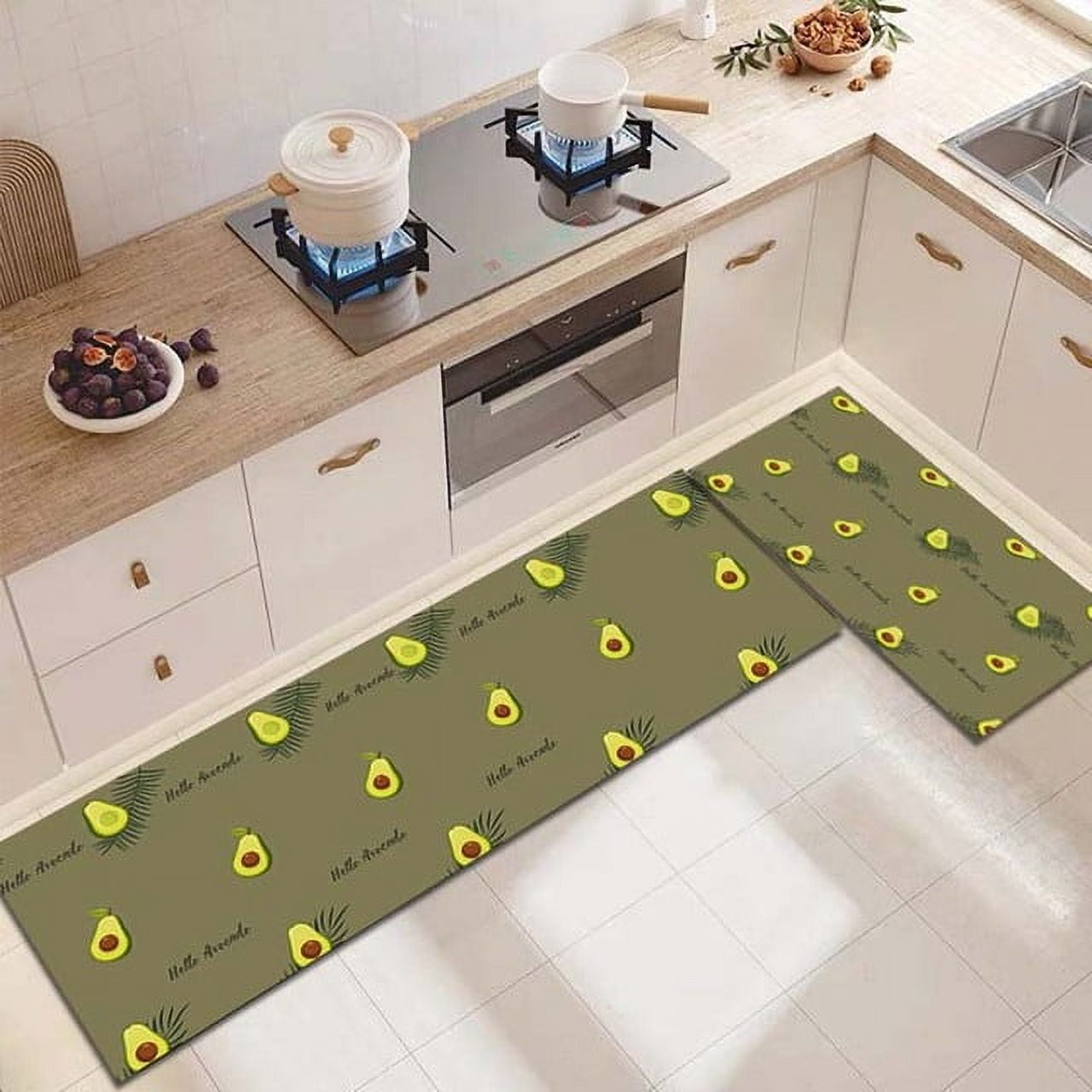 Kitchen PCV Mat Kitchen Rug Living Room Bedroom Tatami Floor Decor ...