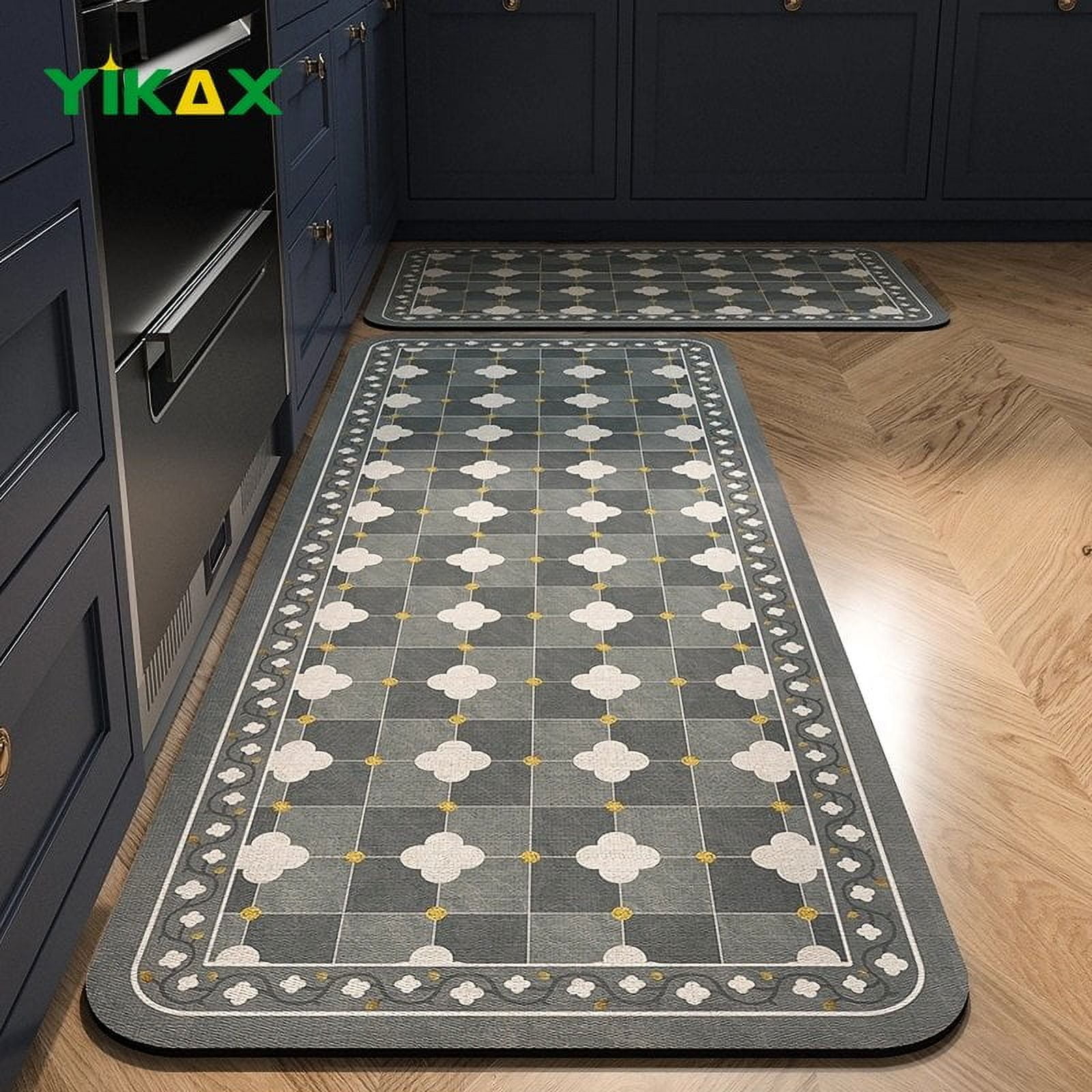 Kitchen PCV Mat Kitchen Rug Living Room Carpets Home Hallway Balcony ...