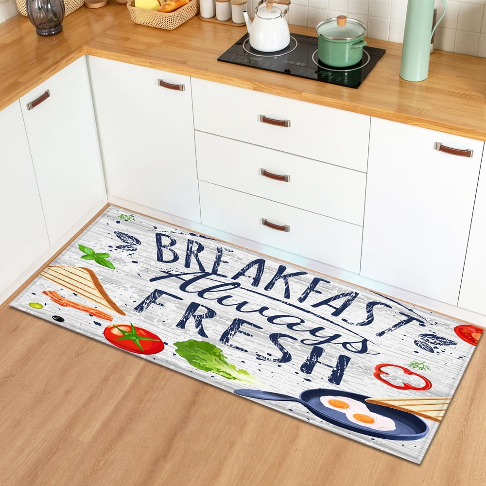 Kitchen PCV Mat Modern Bathroom Door Foot Carpet Entrance Doormat Home ...