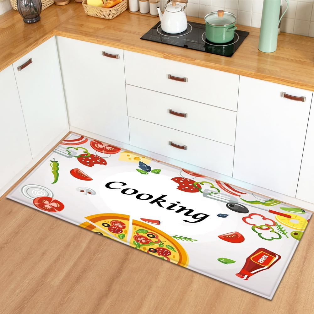 Kitchen PCV Mat Modern Bathroom Door Foot Carpet Entrance Doormat Home ...