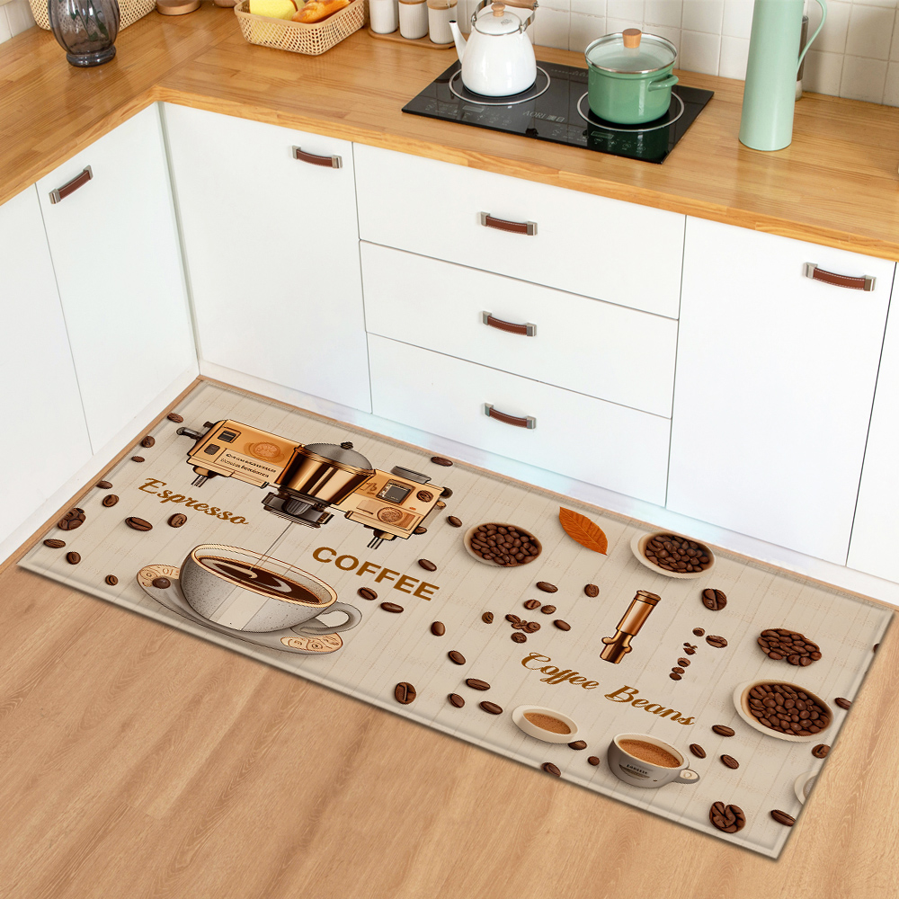 Kitchen PCV Mat Modern Hallway Entrance Doormat Bathroom Foot Rug Home ...