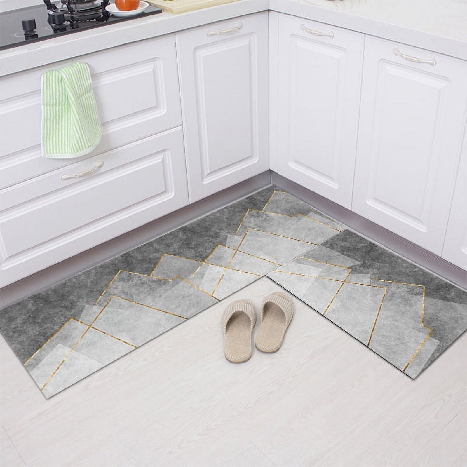 Kitchen PCV Mat Modern Home Bedroom Living Room Floor Entrance Doormat ...