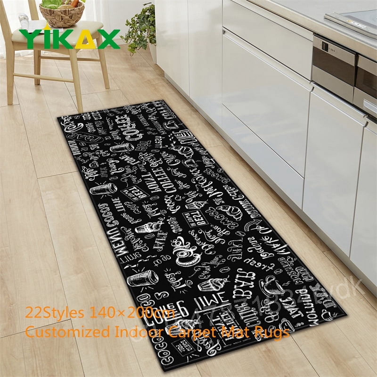 Kitchen PCV Mat Modern Home Hallway Entrance Doormat Carpet Living Room ...