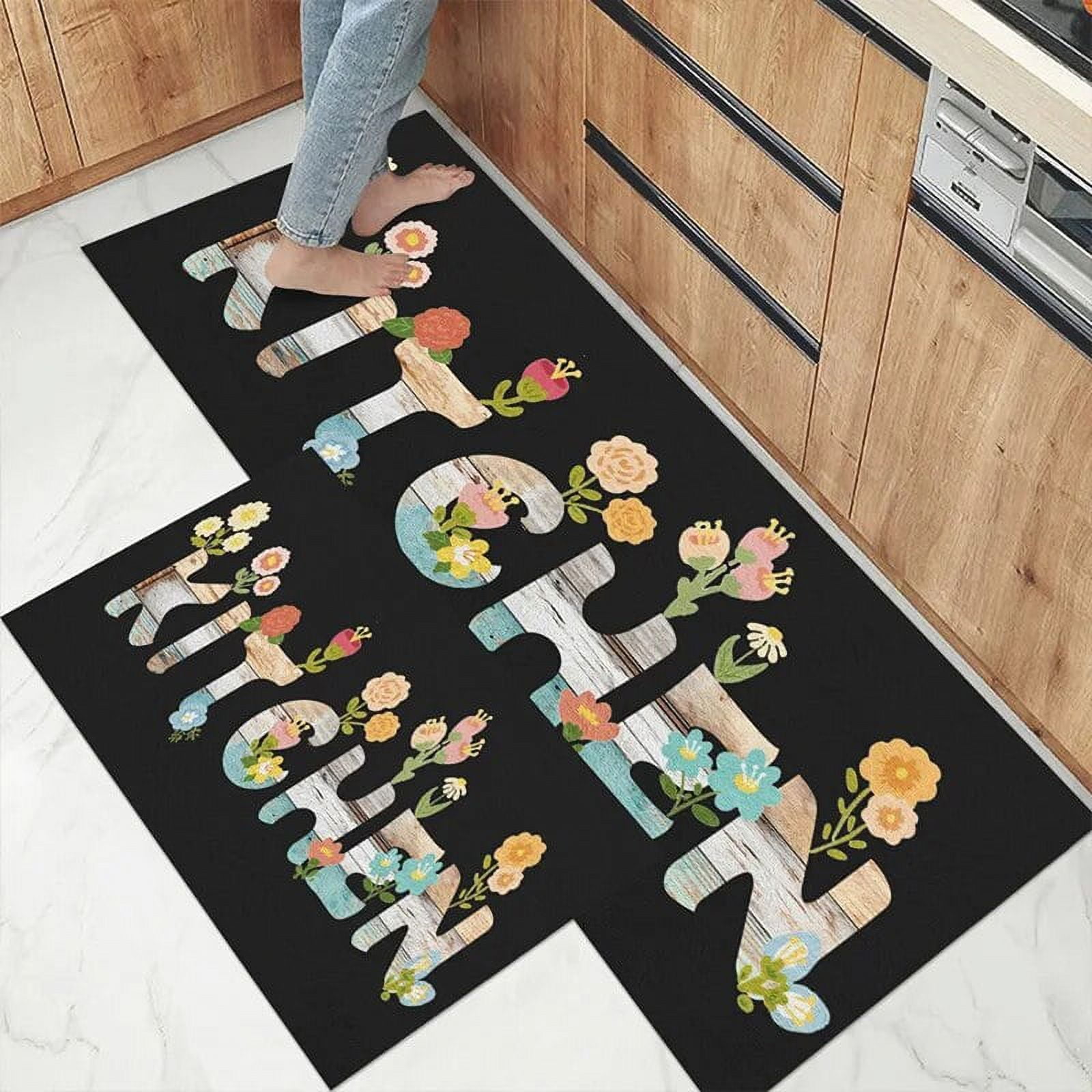 Kitchen PCV Mat Modern Home Hallway Entrance Doormat Living Room ...