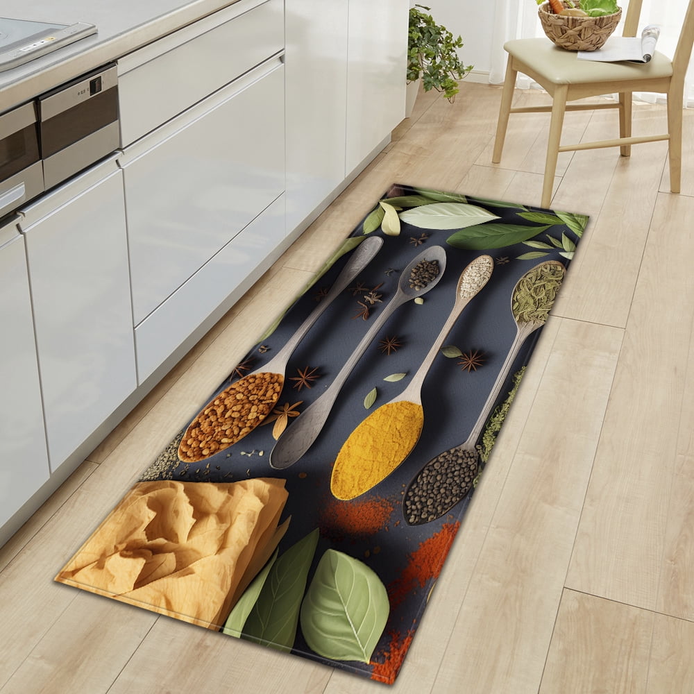 Kitchen PCV Mat Modern Home Hallway Entrance Doormat Living Room ...