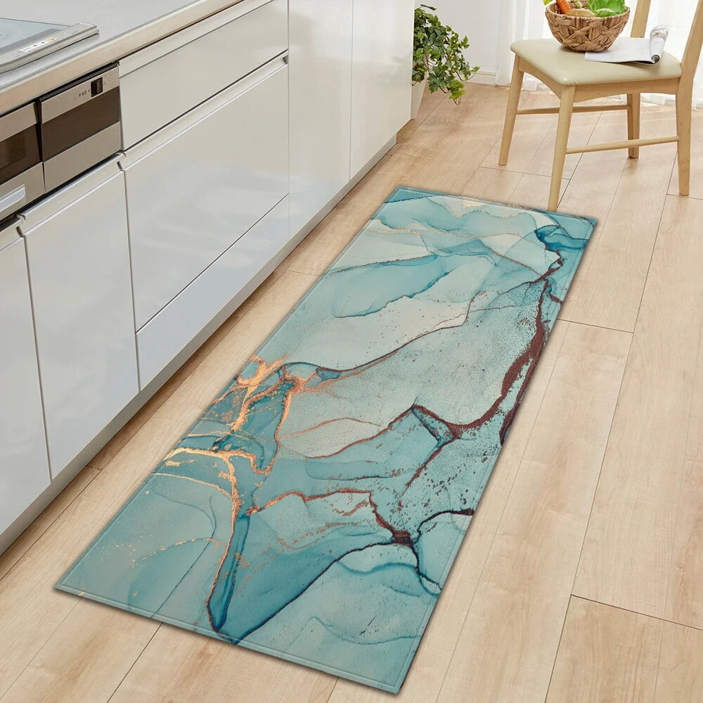Kitchen PCV Mat Modern Kitchen Decorative Rug Door Mat Living Room ...