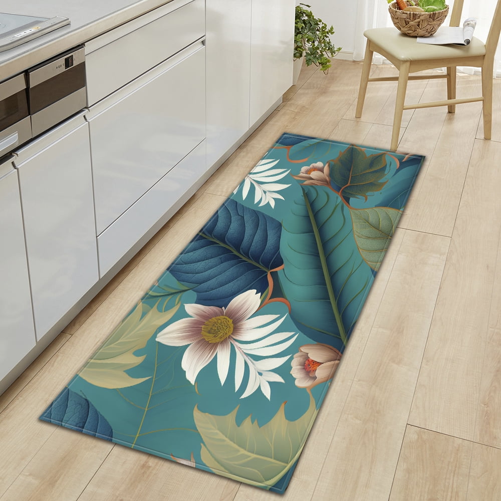 Kitchen PCV Mat Modern Kitchen Foot Mat Home House Living Room Children ...