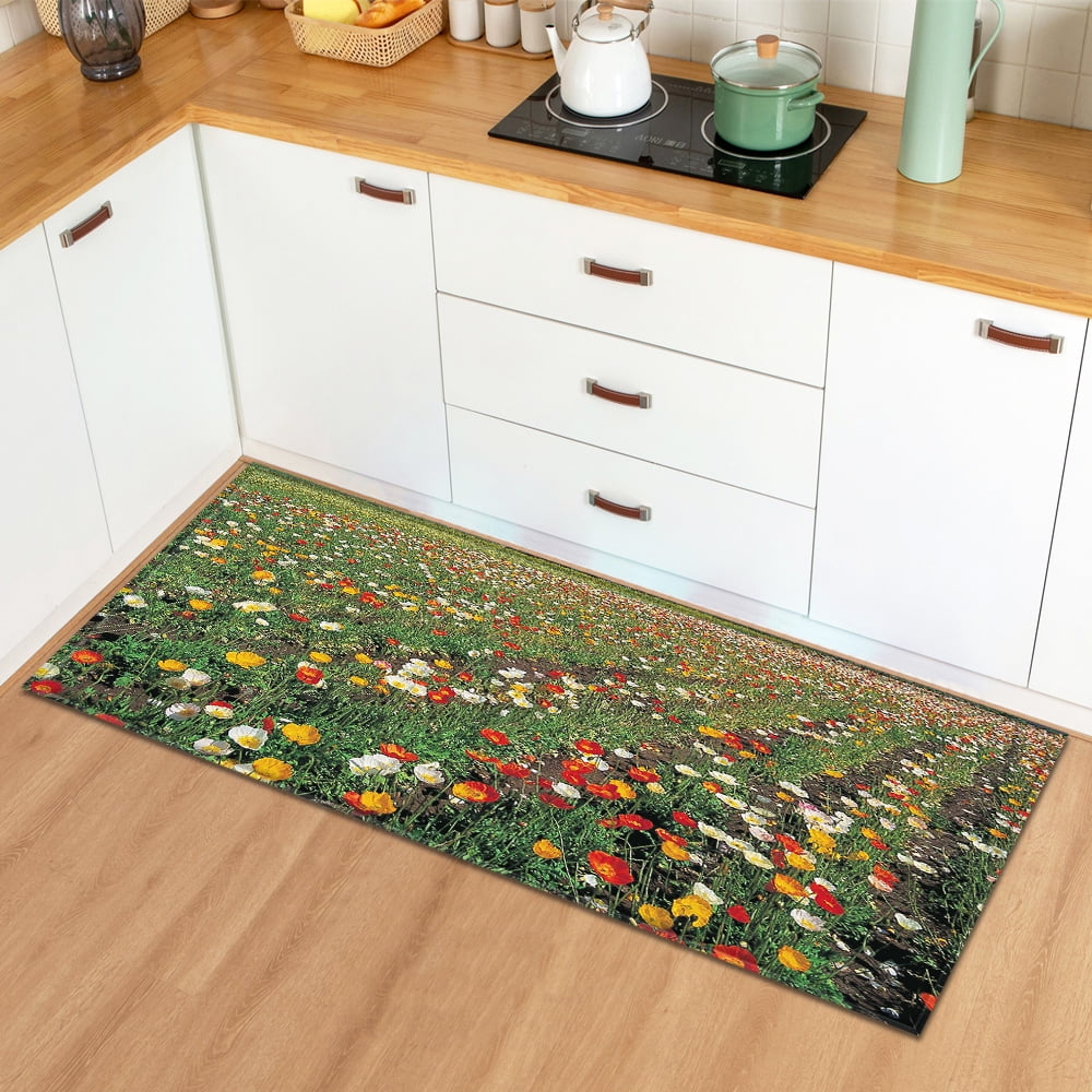 Kitchen PCV Mat Modern Kitchen Rug Bedroom Living Room Decoration ...