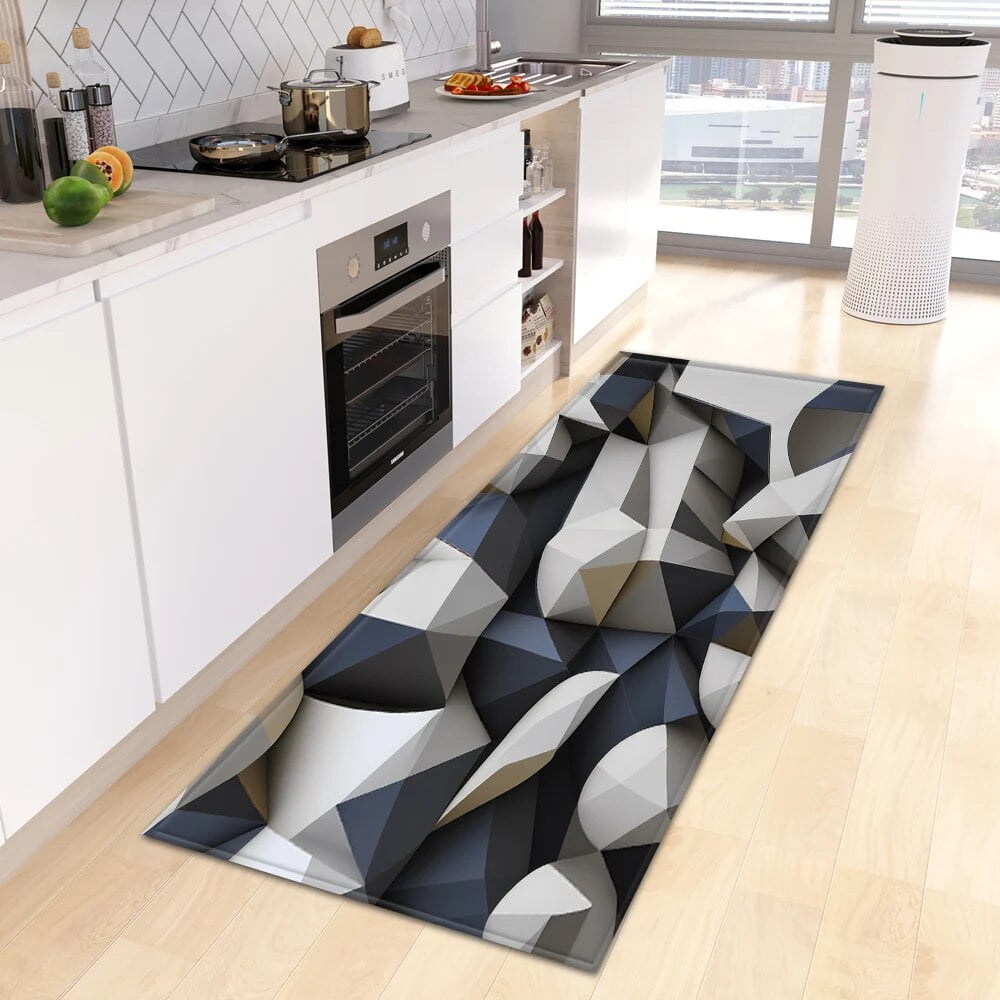 Kitchen PCV Mat Modern Kitchen Rug Home House Entrance Doormat Living ...