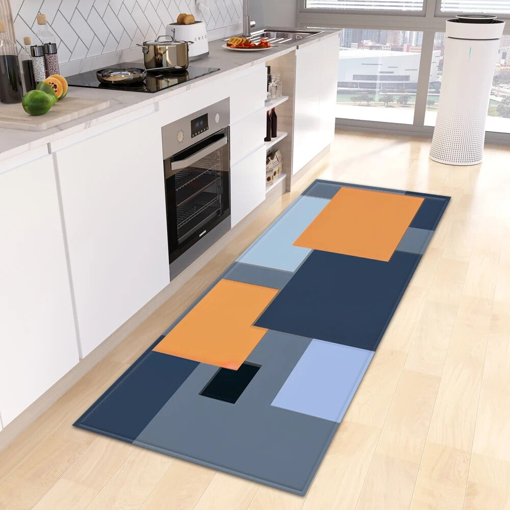 Kitchen PCV Mat Modern Kitchen Rug Home House Entrance Doormat Living ...