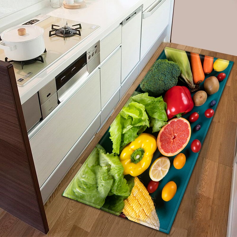 Kitchen PCV Mat Modern kitchen door mat decoration bathroom bedroom ...