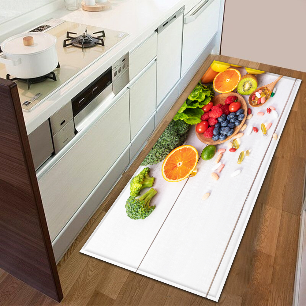 Kitchen PCV Mat Modern kitchen door mat decoration bathroom bedroom ...
