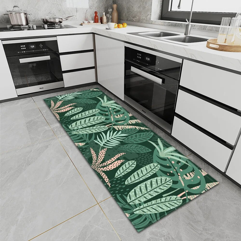 Kitchen PCV Mat Modern kitchen door mat decoration bedroom carpet ...