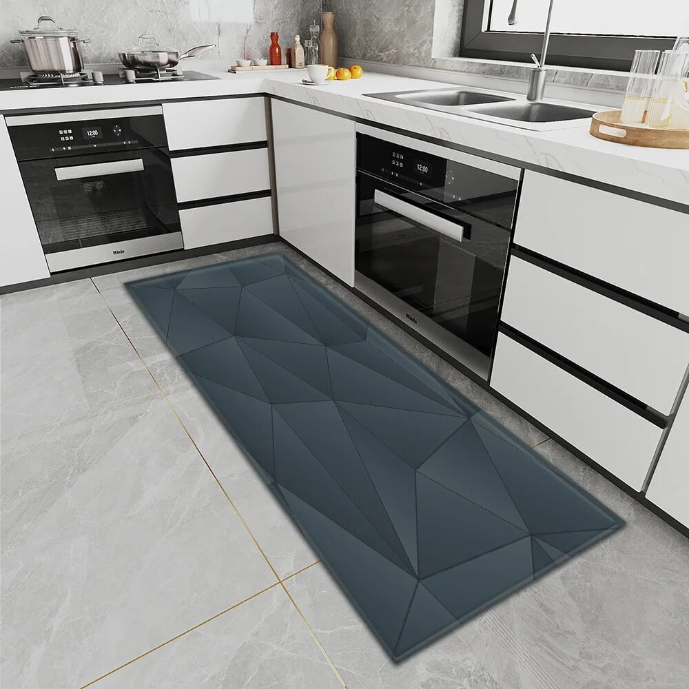 Kitchen PCV Mat Modern kitchen door mat decoration bedroom carpet ...