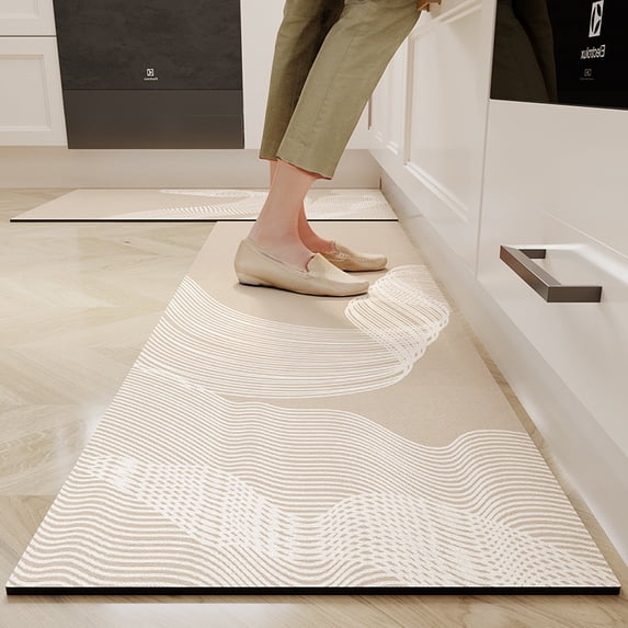 Kitchen PCV Mat New Pad Bath Pad Carpet Kitchen Mats Wipeable Wash Long Strip Carpet - Walmart.com