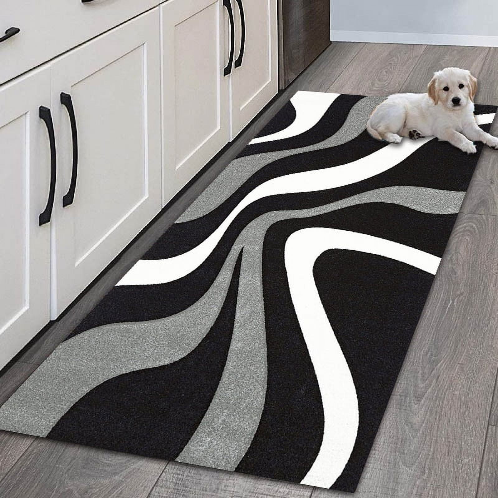 Kitchen PCV Mat Nordic Kitchen Carpet for Floor Mat Mats Runner Bath ...
