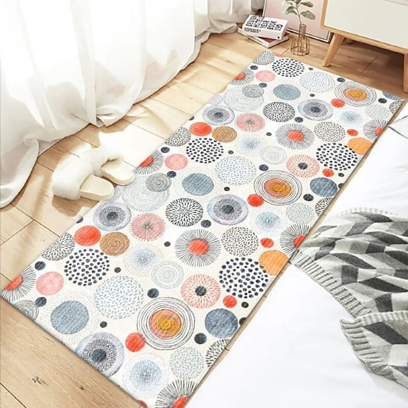 Kitchen PCV Mat Simply landscape Floor Mat 3D Printed Long Area Carpet ...