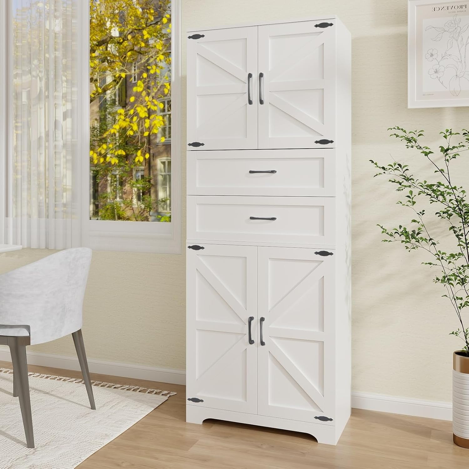 Customer reviews for Kitchen Pantry Storage Cabinet 71" Height, with 2 ...