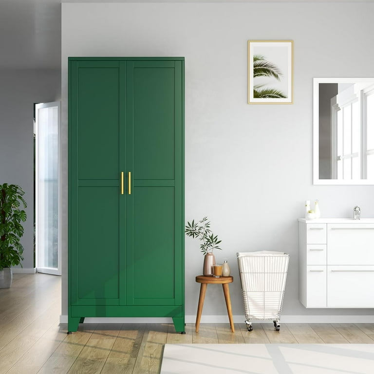 Large Utility Cabinet Kitchen Pantry Cupboard Laundry