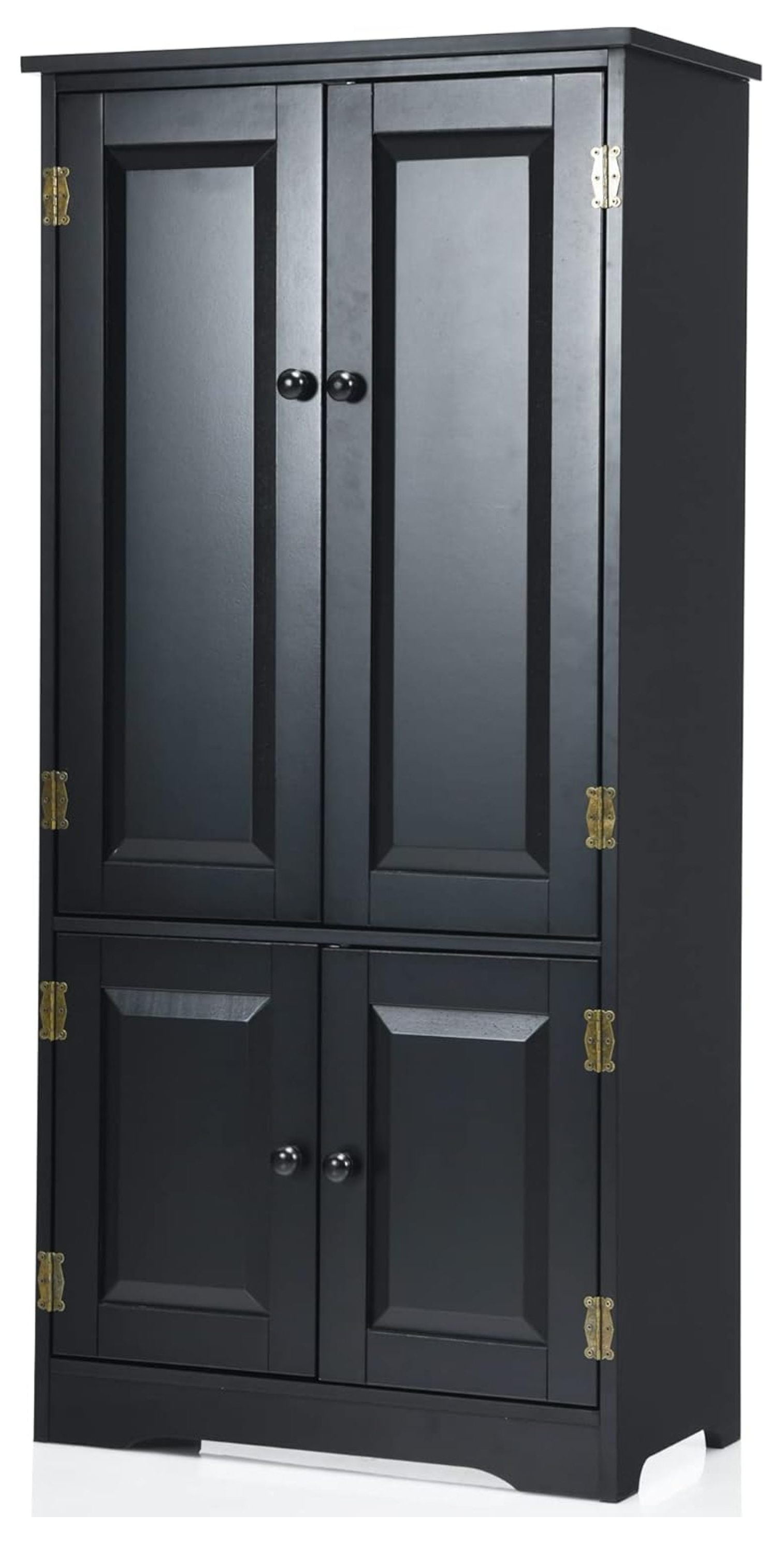 Kitchen Pantry Storage Cabinet, Freestanding Kitchen Cupboard with ...