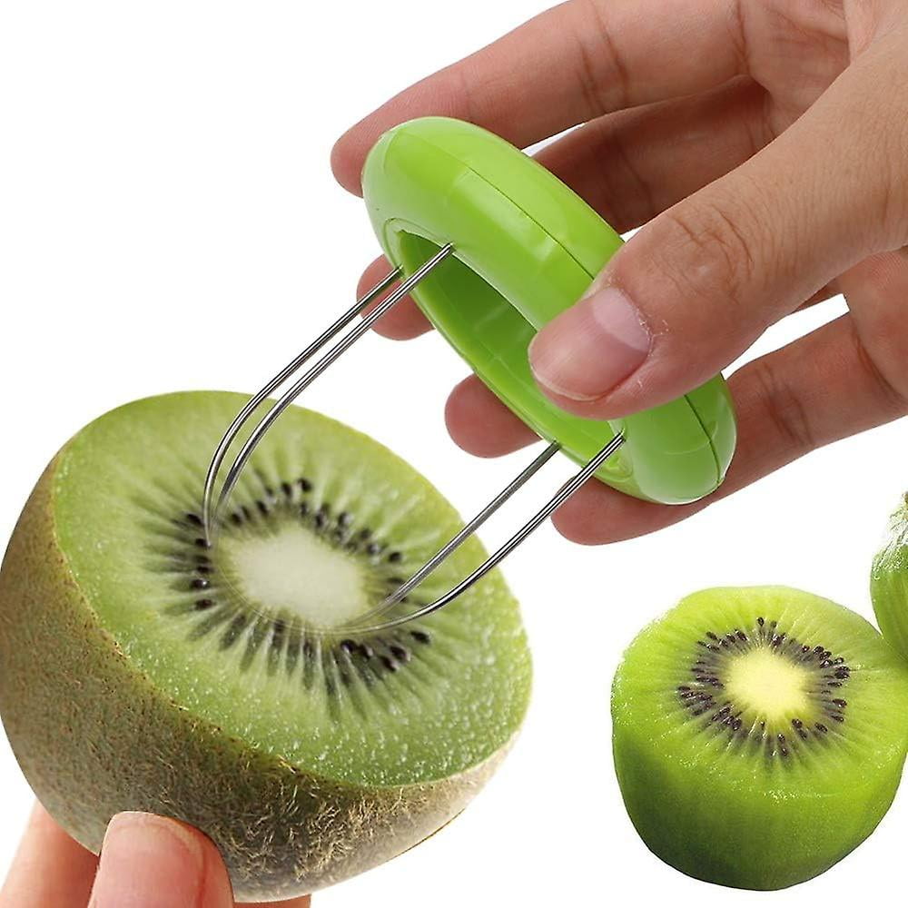 Kitchen Peeler Fruit Kiwi Cutter Device Cutting Digging Core Twister ...