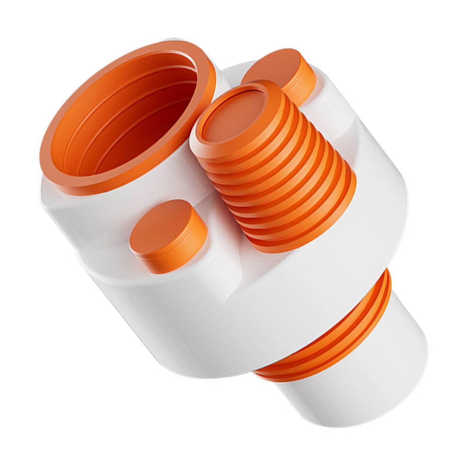 Kitchen Pipe Drainpipe Connector Washing Machine Floor Drain Pipe Tees ...