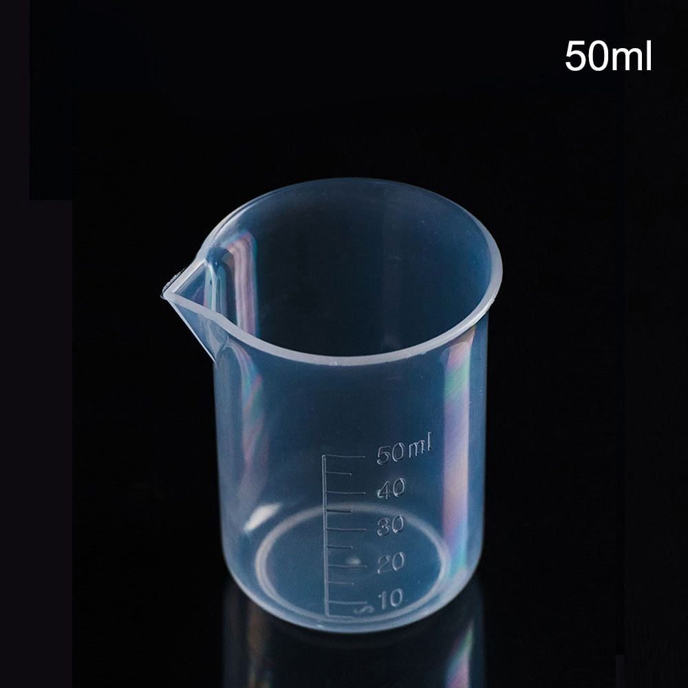 Kitchen Plastic Baking Supplies Graduated cup Pour Spout Laboratory ...
