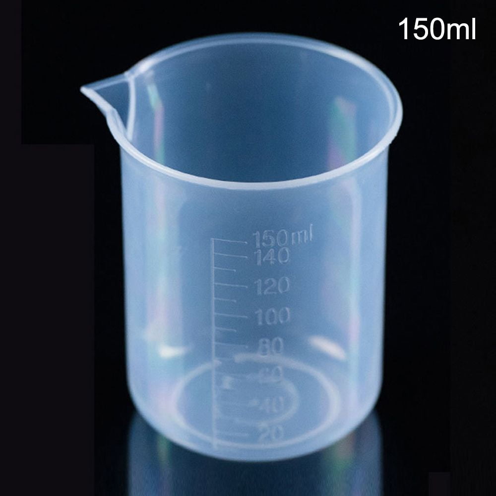 Kitchen Plastic Baking Supplies Graduated cup Pour Spout Laboratory ...