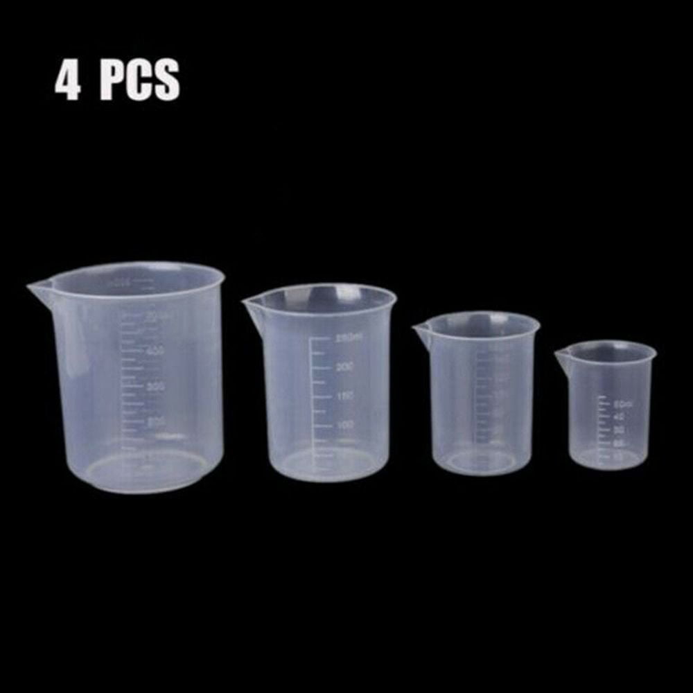 Kitchen Plastic Baking Supplies Graduated cup Pour Spout Laboratory ...